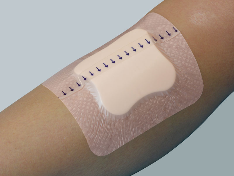 C-Foam Adhesive Border - Bordered Adhesive Foam Dressing