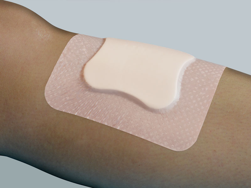 C-Foam Adhesive Border - Bordered Adhesive Foam Dressing